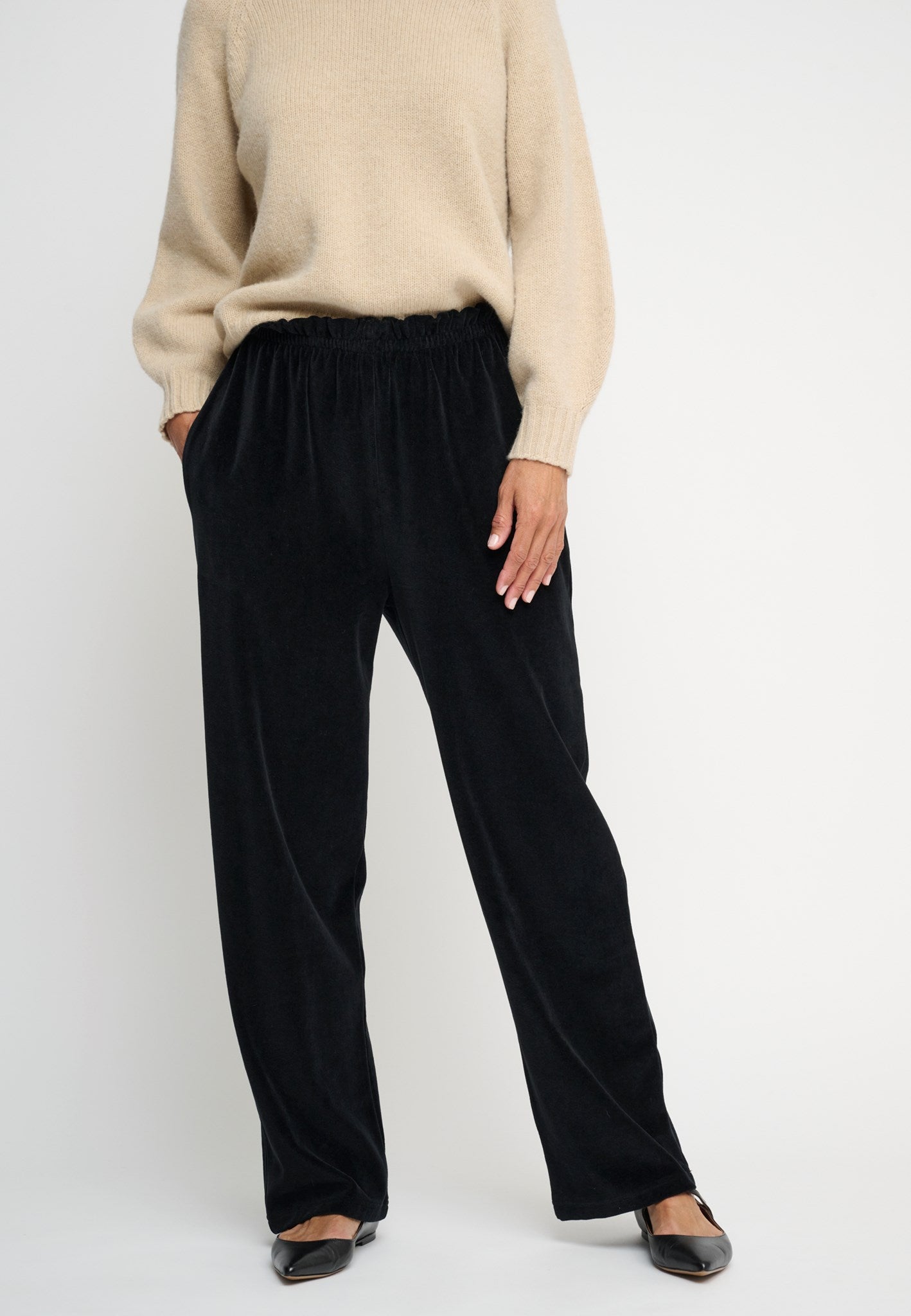 aurora pants velvet | Buy pants for women online