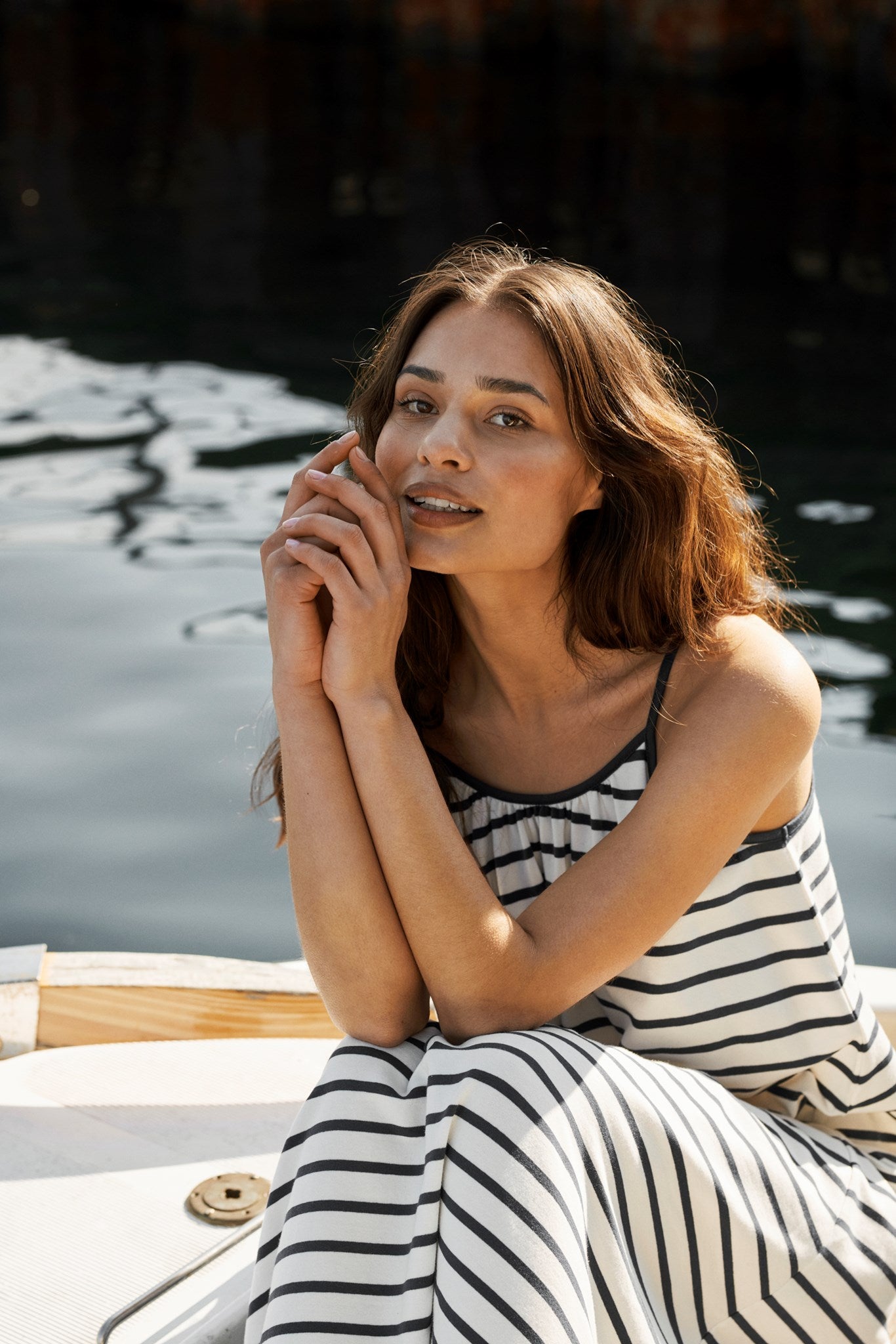 Cave dress stripe I Buy dresses online I moshi moshi mind