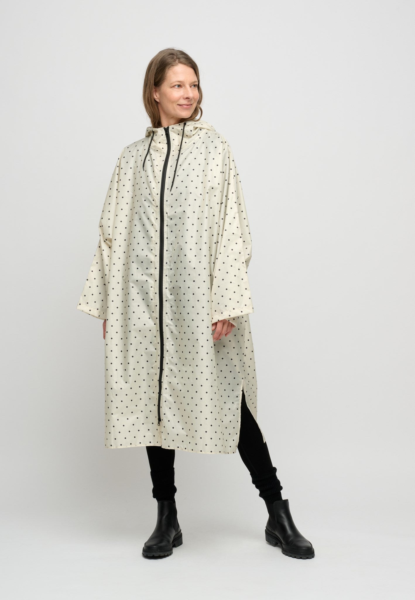 dotted rain cape You buy rain jackets – moshi moshi mind