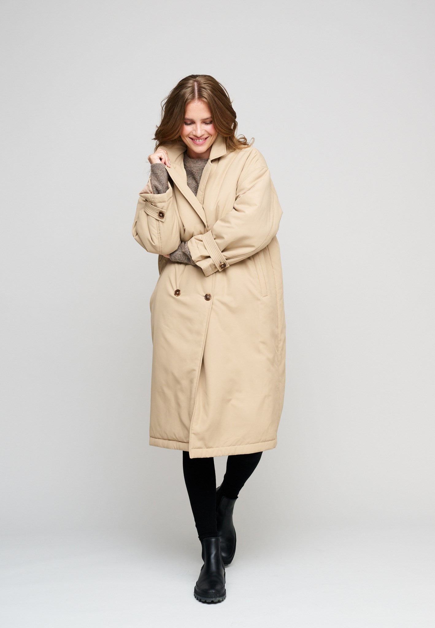 field padded coat I Buy jackets online I moshi moshi mind